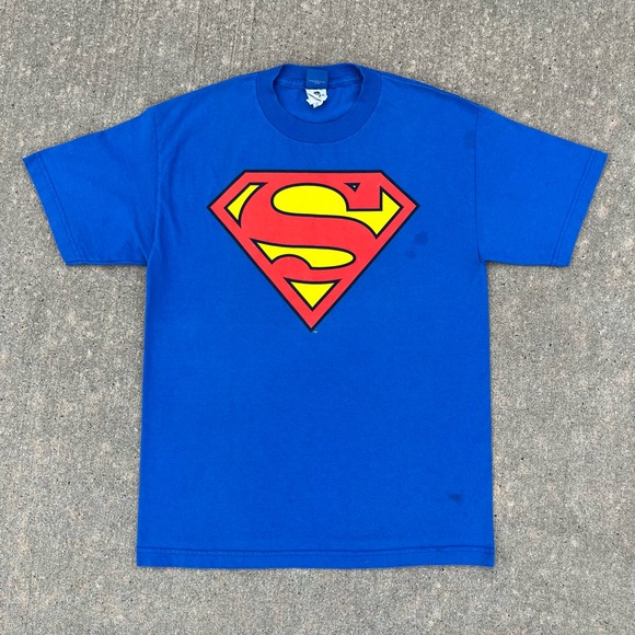 DC Comics | Shirts | Vintage Y2k Dc Comics Superman Tshirt | Poshmark
